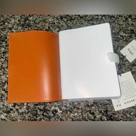 Coach | Office | Coach Red Leather Notebook With Minnie Mouse | Poshmark